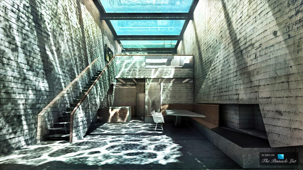Imagine Living Inside a Cliff – Luxury Home Wedged Cliffside, Sunken ...