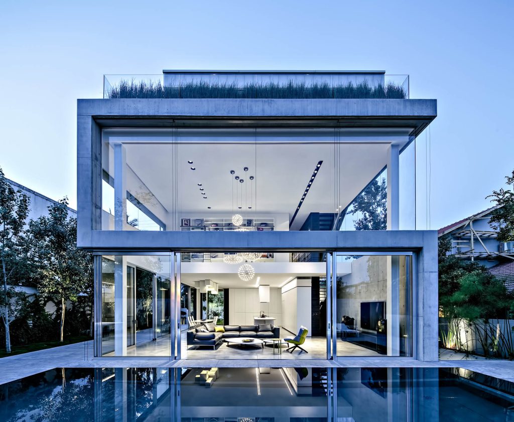 Concrete Cut Luxury Residence – Ramat Gan, Tel Aviv, Israel – The ...
