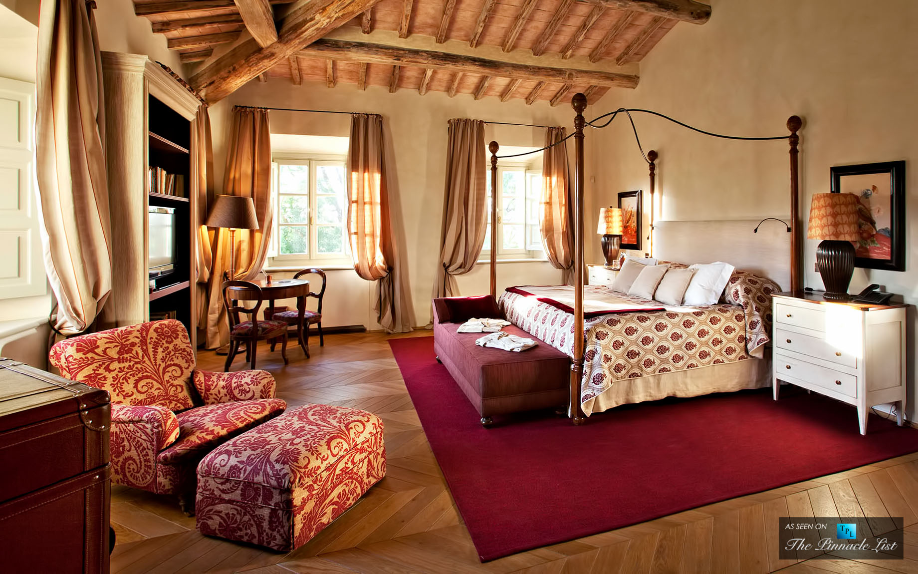 Italian Villa Bedroom