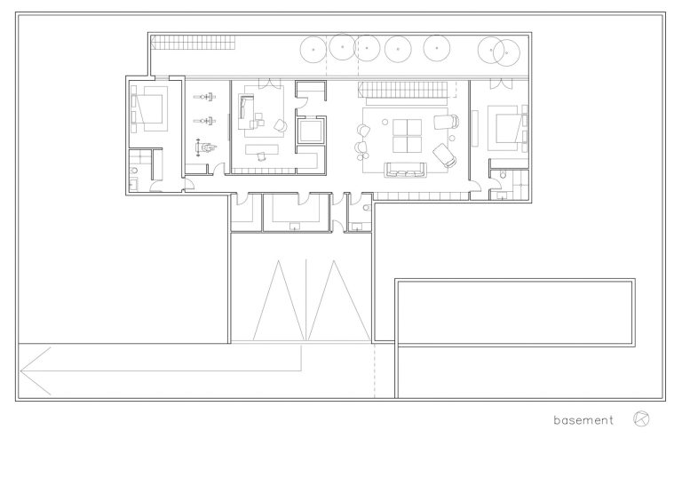 Basement Floor Plan – S House Luxury Residence – Herzliya, Tel Aviv ...