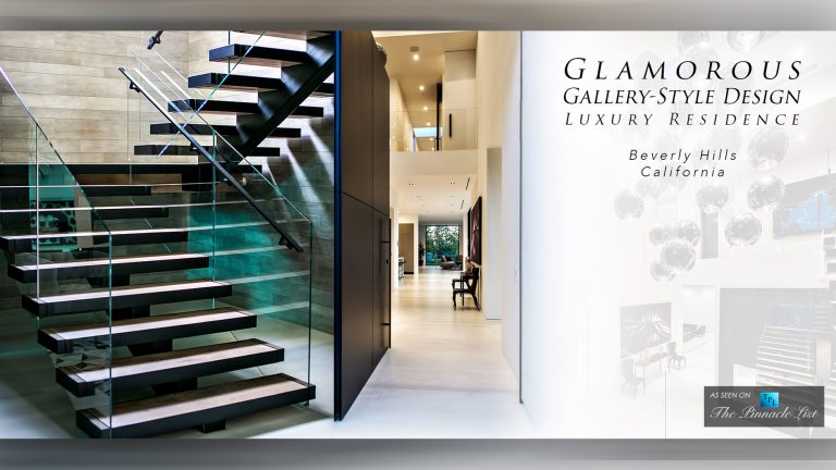 Glamorous Gallery-Style Design at 9945 Beverly Grove Drive, Beverly ...