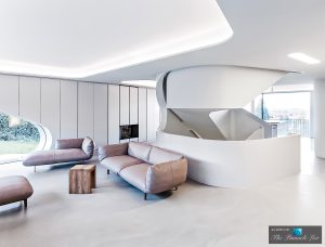 Modern Architecture at the Futuristic OLS House in Stuttgart, Germany ...