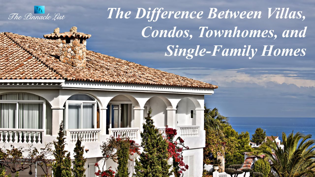 The Difference Between Villas, Condos, Townhomes, and Single-Family ...
