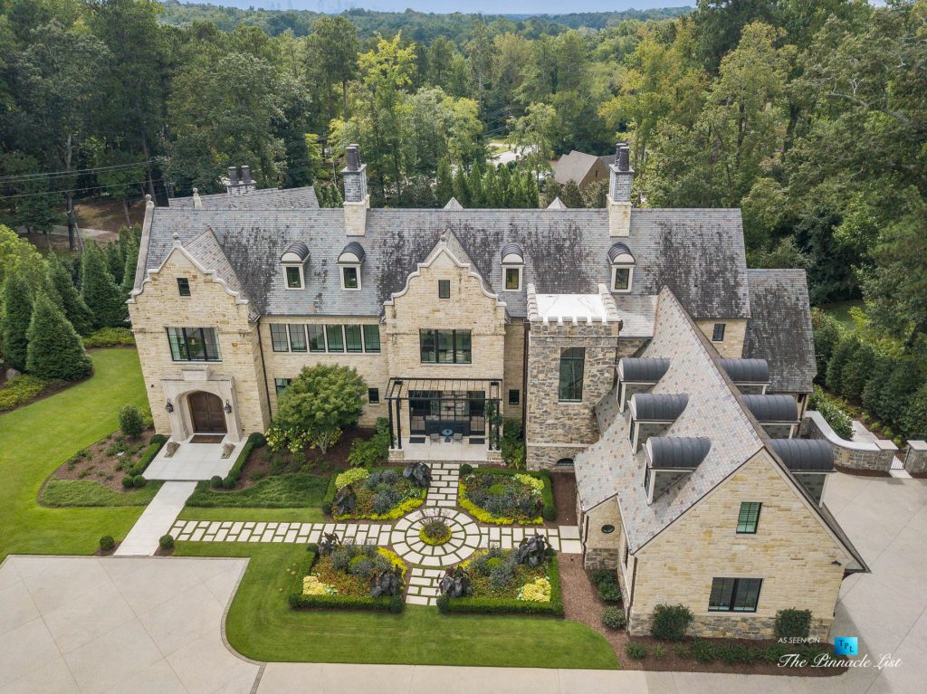 1150 W Garmon Rd, Atlanta, GA, USA – Drone Property View – Luxury Real ...