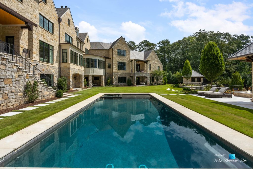 1150 W Garmon Rd, Atlanta, GA, USA – Backyard Pool – Luxury Real Estate ...