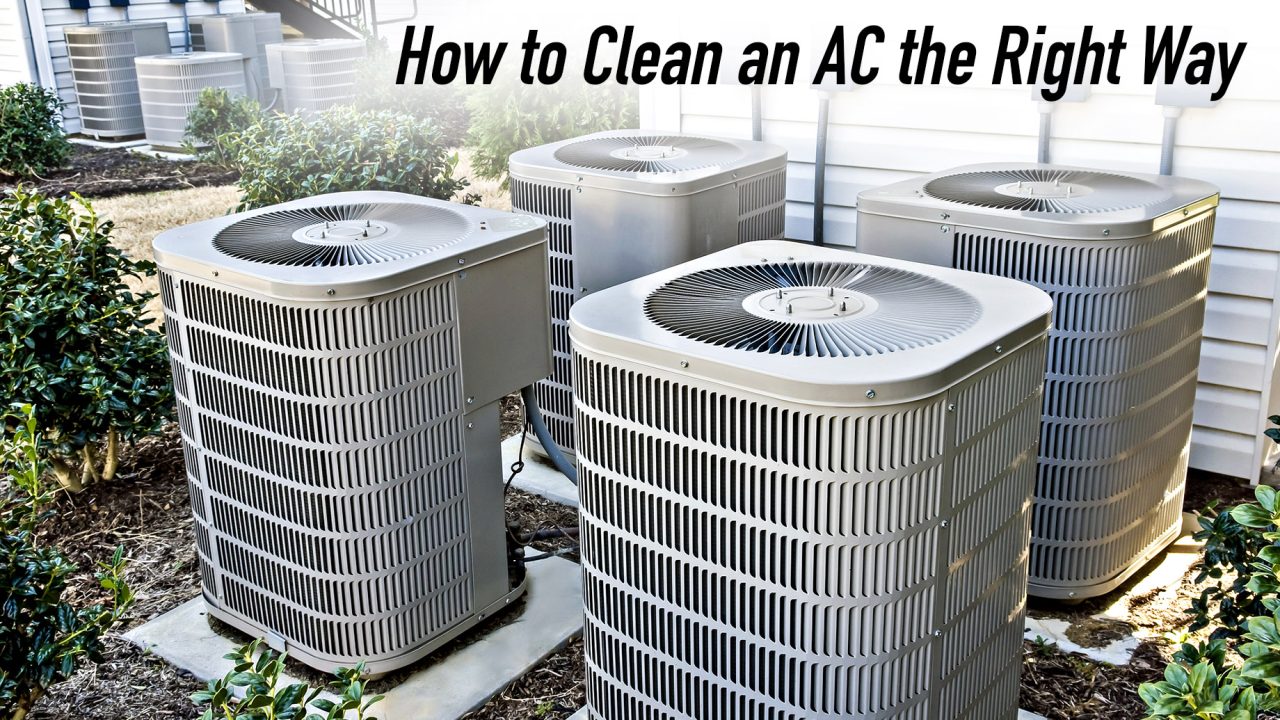 Keep Cool – How to Clean an AC the Right Way – The Pinnacle List