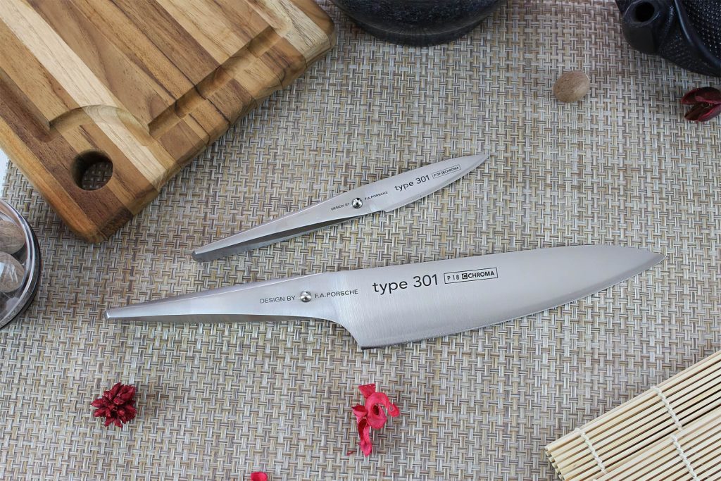 911 Creator F. A. Porsche Designed Chroma Type 301 Knife Collection ...