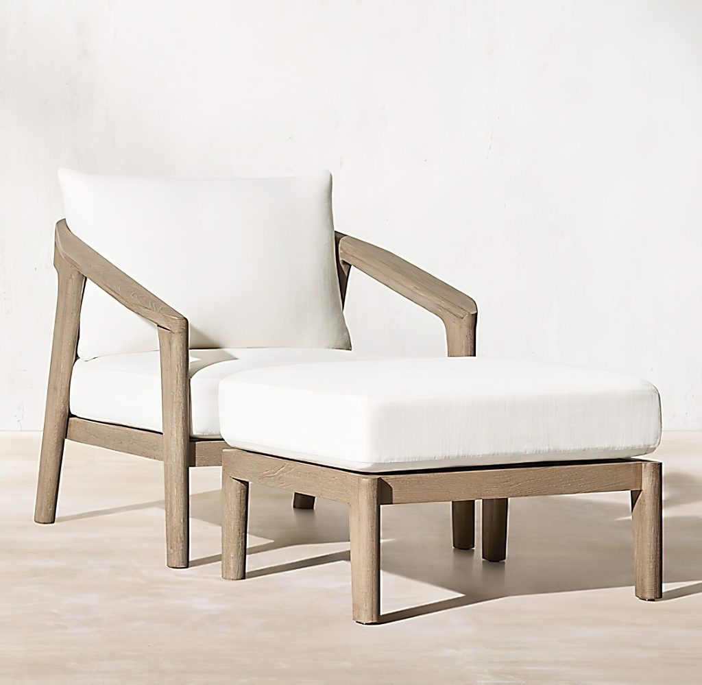 Malta Teak Collection Outdoor Furniture Design for RH – Ramon Esteve ...