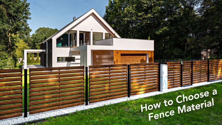 How to Choose a Fence Material – The Pinnacle List