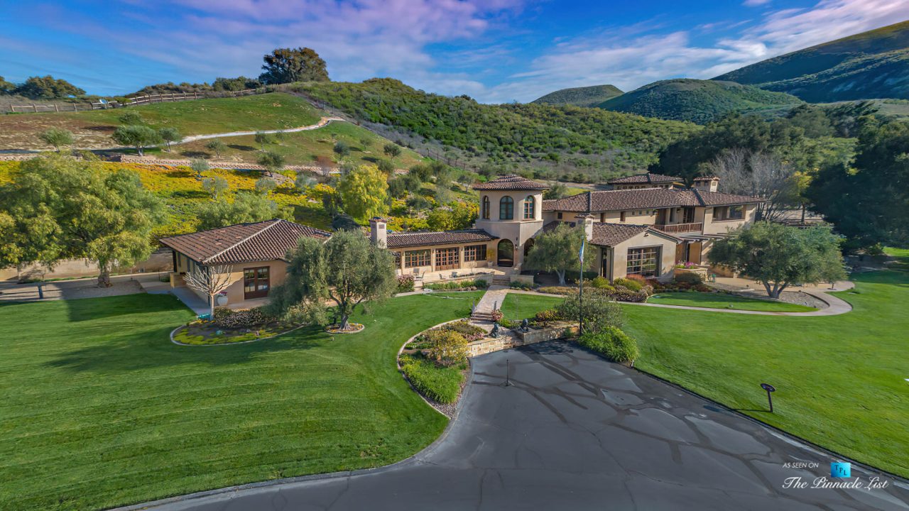 2667 Via De Los Ranchos, Los Olivos, CA, USA – Aerial View – The ...