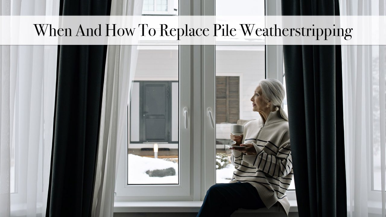 When And How To Replace Pile Weatherstripping – The Pinnacle List