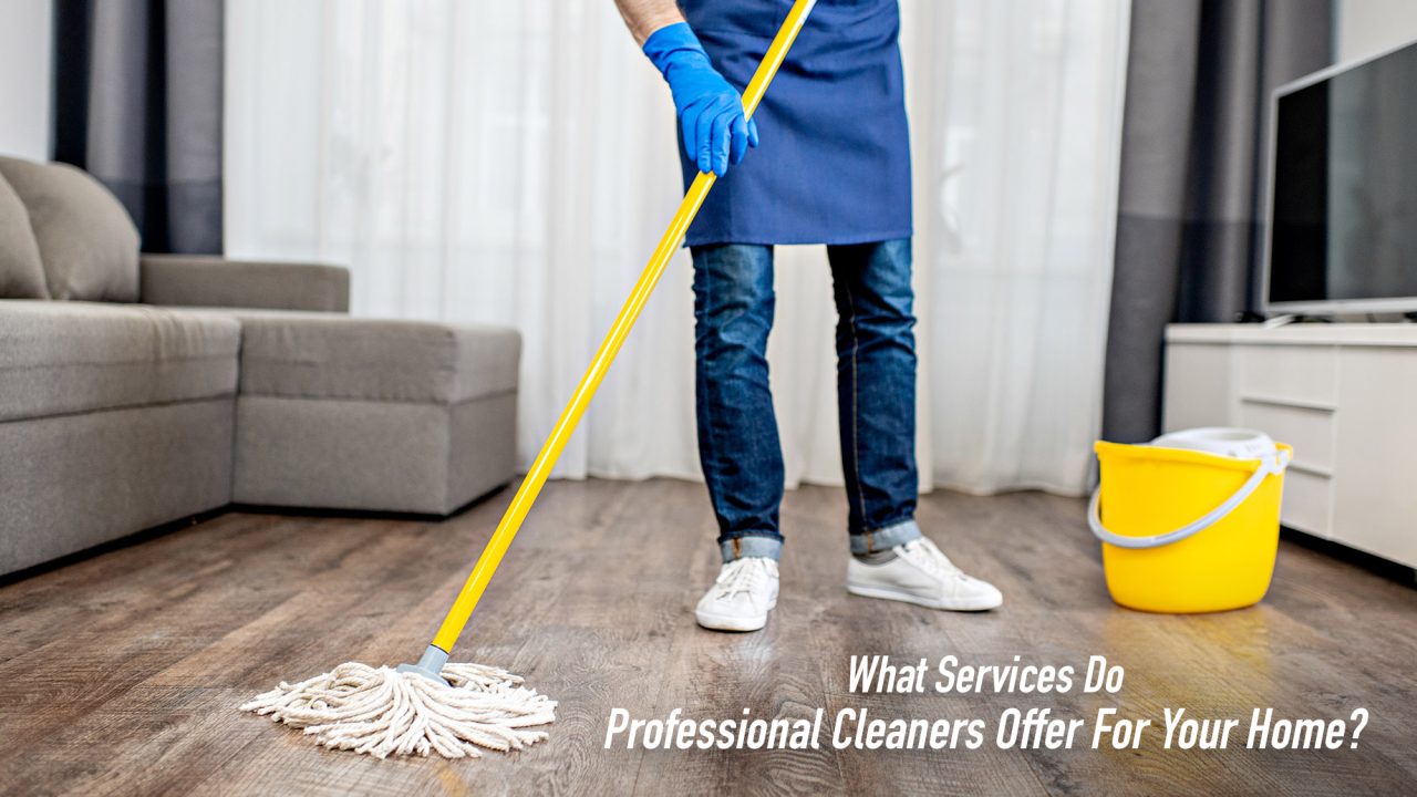 What Services Do Professional Cleaners Offer For Your Home? – The ...