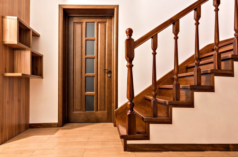 Interior Luxury Home Oak Door and Staircase – The Pinnacle List