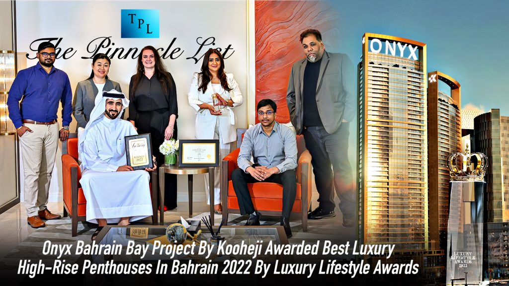 Onyx Bahrain Bay Project By Kooheji Awarded Best Luxury High-Rise ...