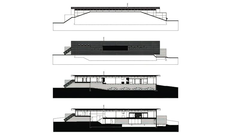 Burge House Residence – Mount Thom, NS, Canada – Elevation – The ...