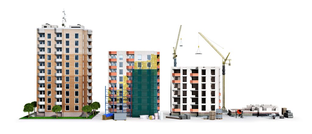 3D Render – Phased Construction – Condo Apartment Building – The ...