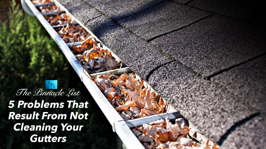 5 Problems That Result From Not Cleaning Your Gutters – The Pinnacle List