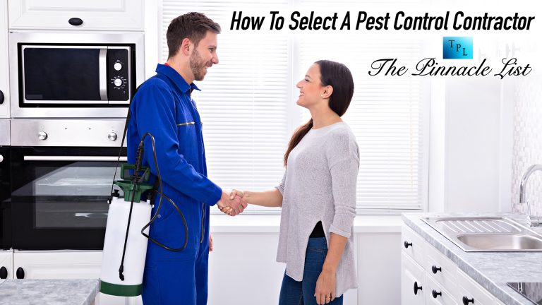 How To Select A Pest Control Contractor: Everything You Need To Know ...