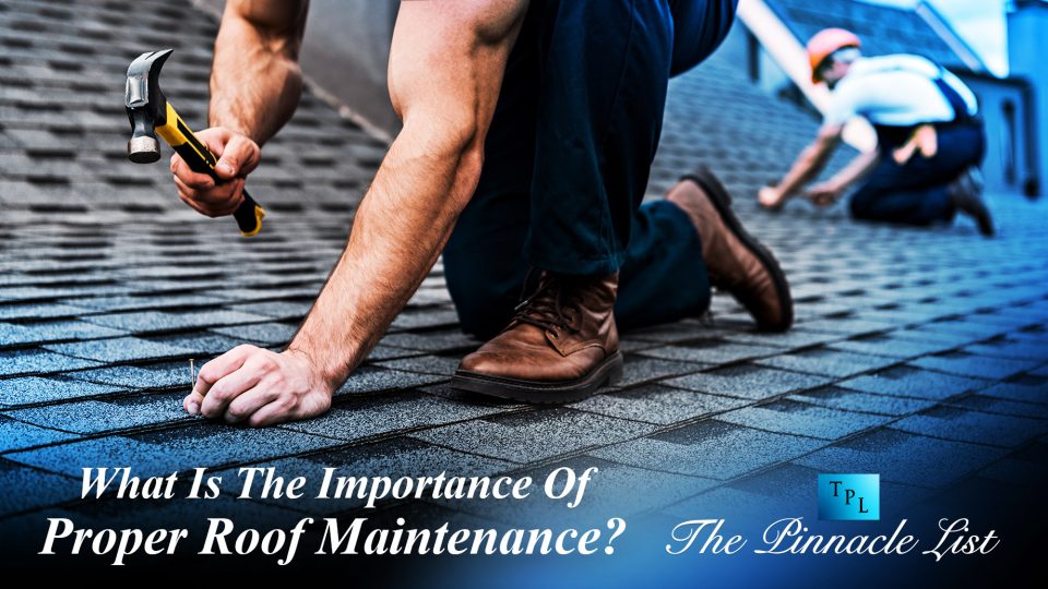 What Is The Importance Of Proper Roof Maintenance? – The Pinnacle List
