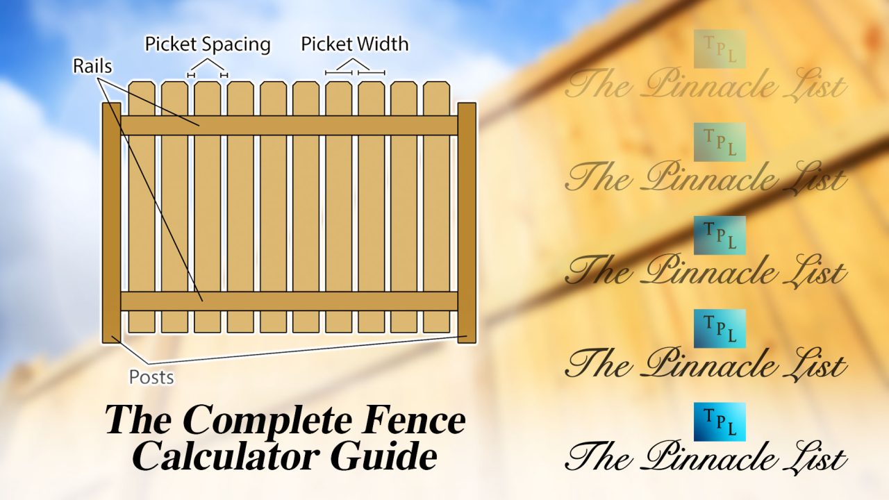 The Complete Fence Calculator Guide – The Pinnacle List