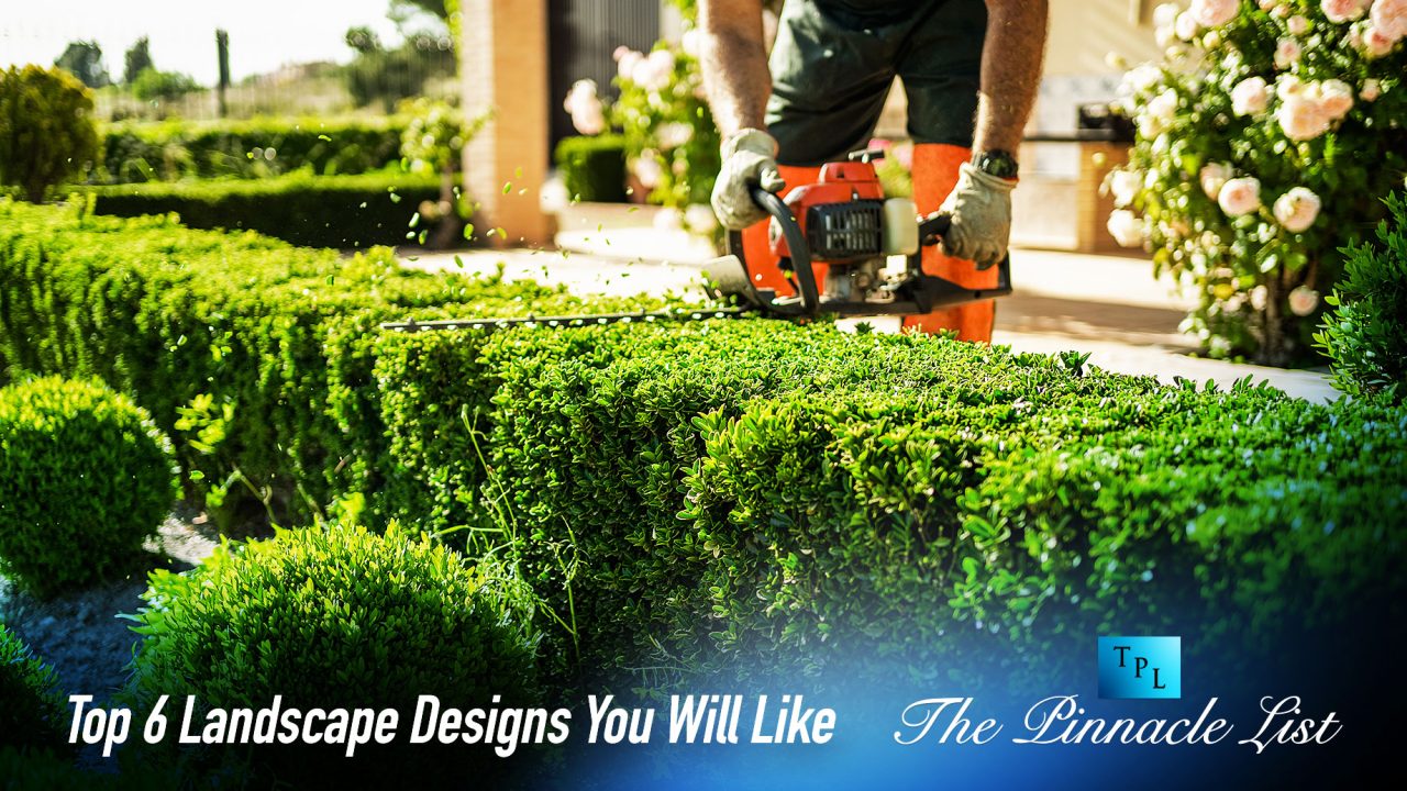 Top 6 Landscape Designs You Will Like – The Pinnacle List