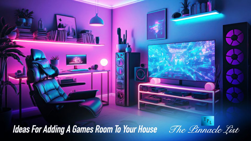 Ideas For Adding A Games Room To Your House – The Pinnacle List