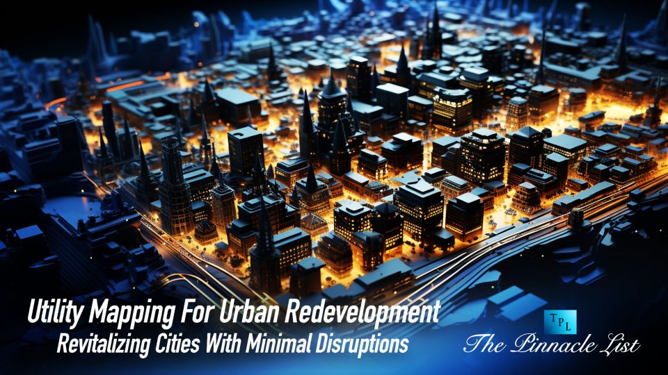 Utility Mapping For Urban Redevelopment: Revitalizing Cities With ...