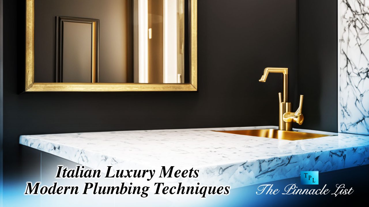 Italian Luxury Meets Modern Plumbing Techniques – The Pinnacle List