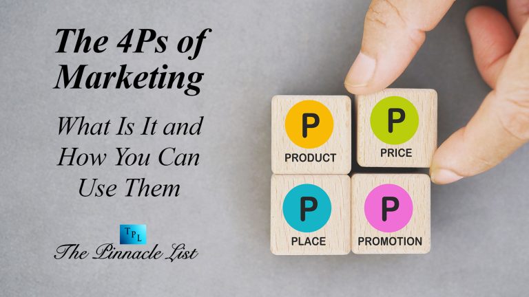 The 4Ps of Marketing: What Is It and How You Can Use Them – The ...
