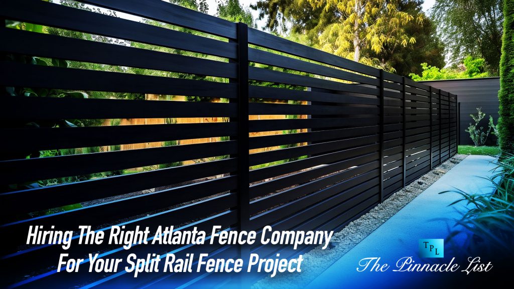Hiring The Right Atlanta Fence Company For Your Split Rail Fence ...