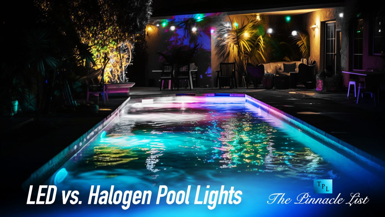 LED vs. Halogen Pool Lights – The Pinnacle List