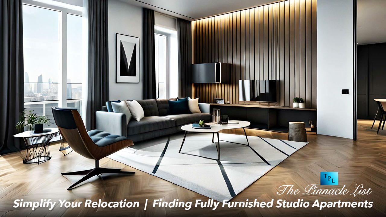 Simplify Your Relocation – Finding Fully Furnished Studio Apartments – The Pinnacle List