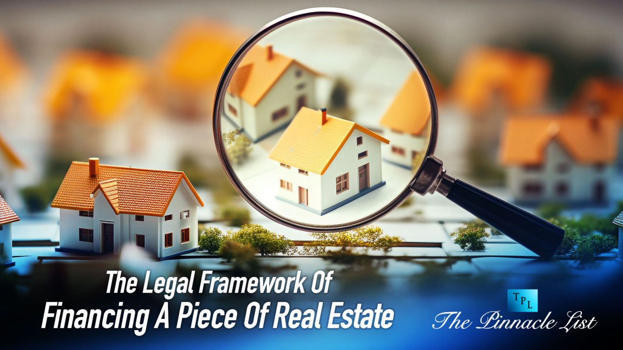 The Legal Framework Of Financing A Piece Of Real Estate – The Pinnacle List