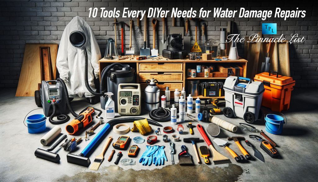 10 Tools Every DIYer Needs for Water Damage Repairs – The Pinnacle List