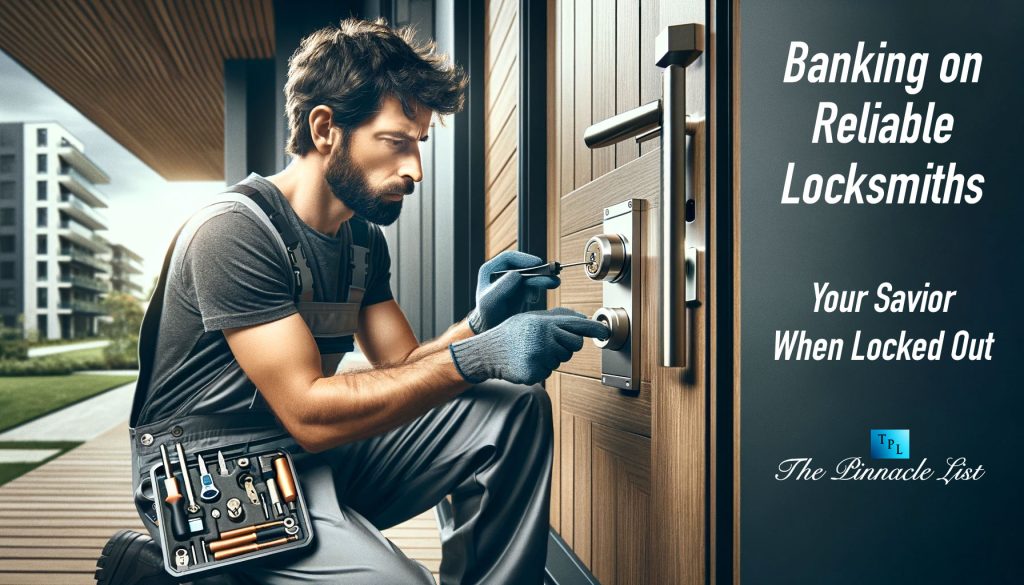 Banking on Reliable Locksmiths: Your Savior When Locked Out – The ...