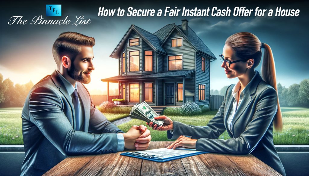 How to Secure a Fair Instant Cash Offer for a House – The Pinnacle List