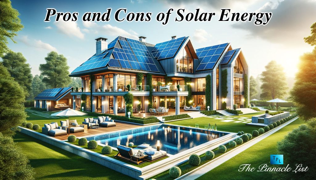 Pros and Cons of Solar Energy – The Pinnacle List