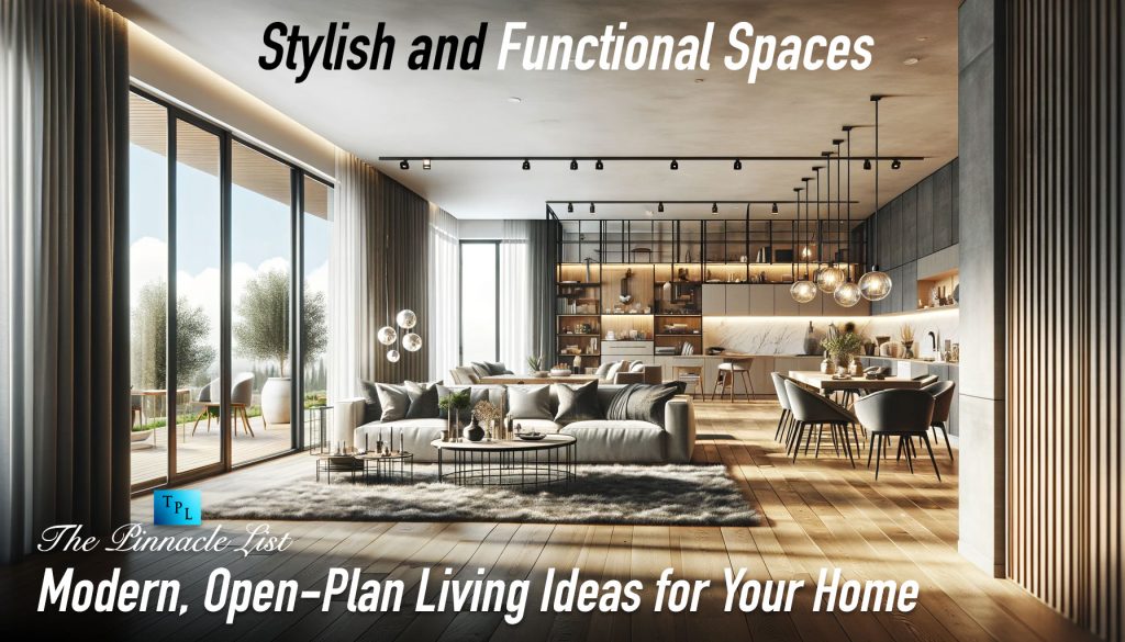 Modern, Open-Plan Living Ideas for Your Home – The Pinnacle List