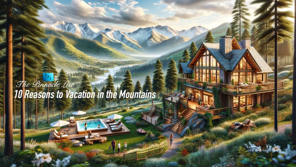 10 Reasons to Vacation in the Mountains – The Pinnacle List