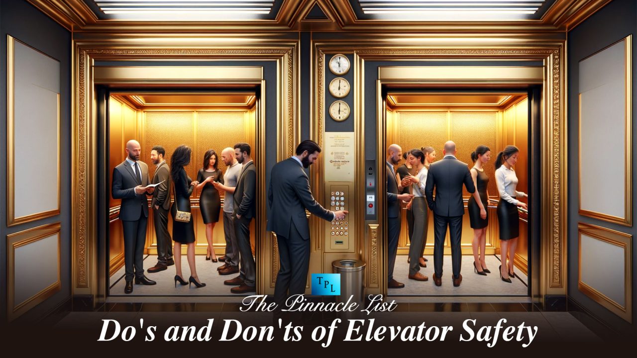 Do’s and Don’ts of Elevator Safety – The Pinnacle List