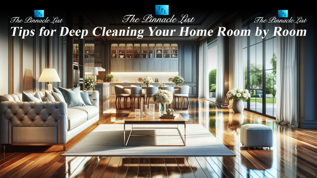 Tips for Deep Cleaning Your Home Room by Room – The Pinnacle List