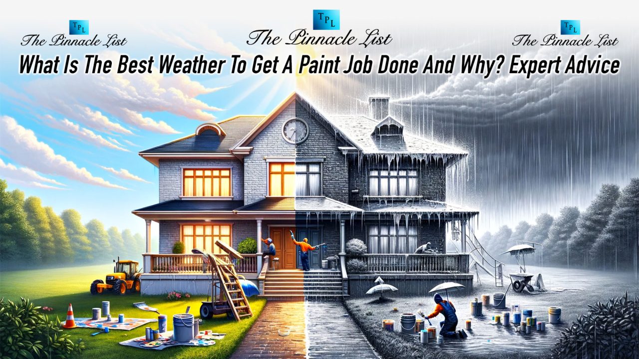 What Is The Best Weather To Get A Paint Job Done And Why? Expert Advice ...