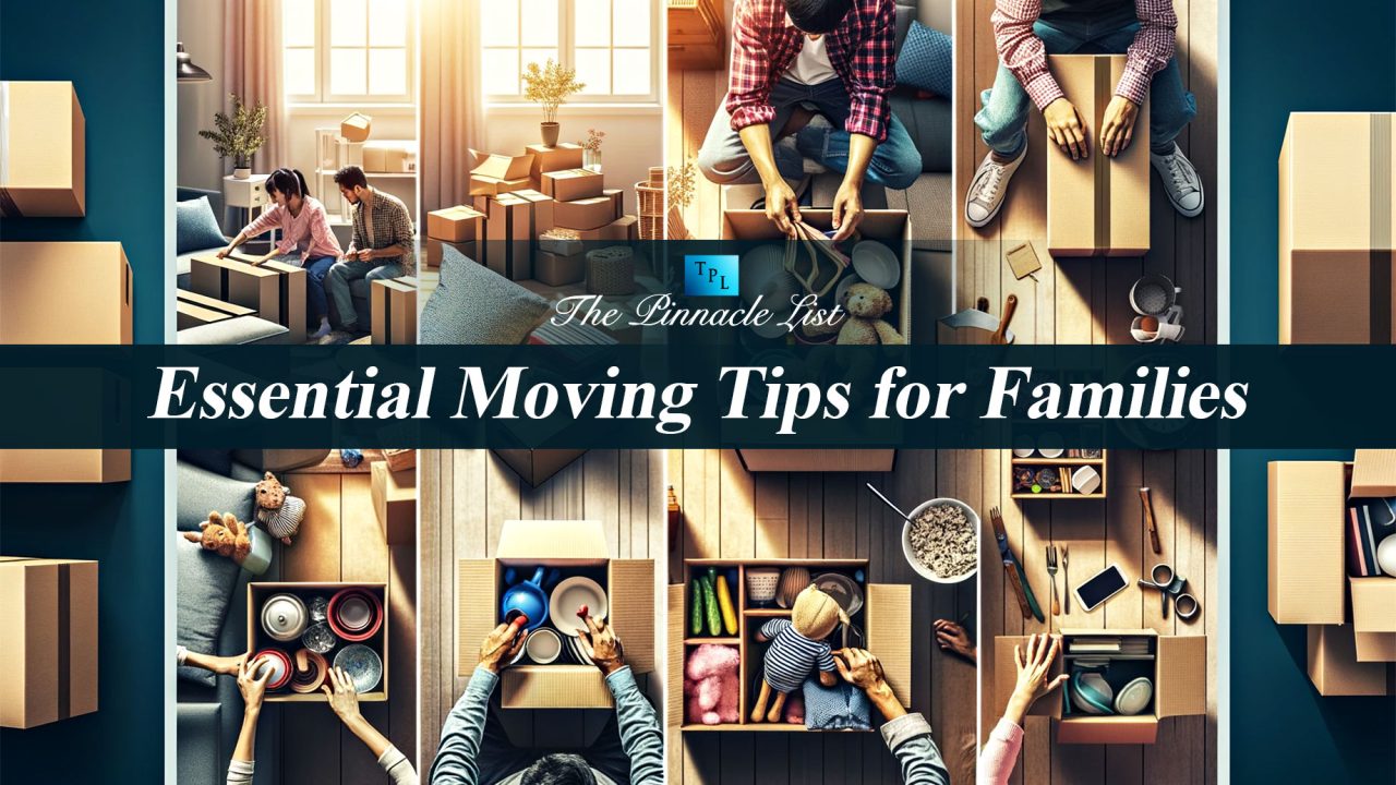 Essential Moving Tips for Families – The Pinnacle List