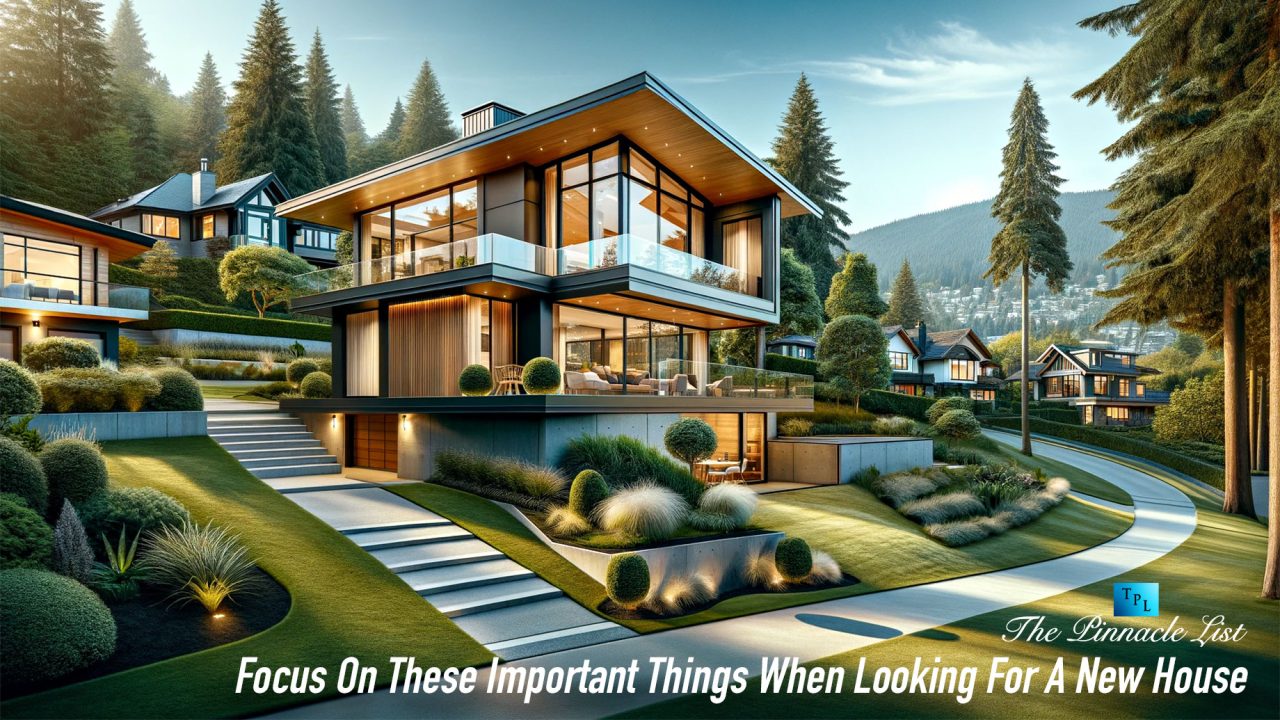 Focus On These Important Things When Looking For A New House – The ...