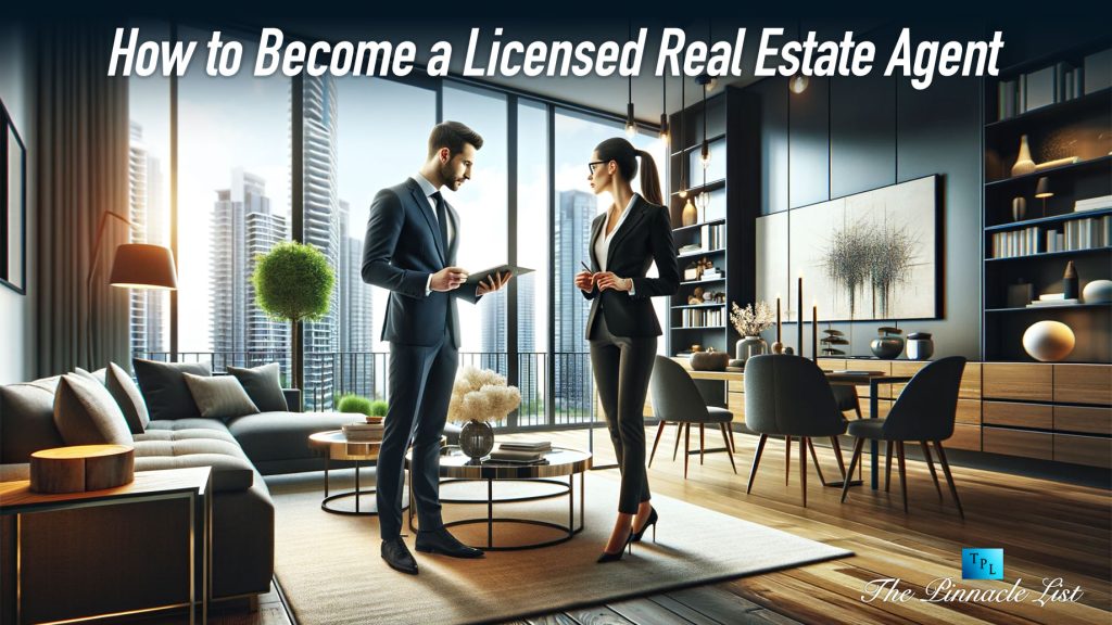 How to Become a Licensed Real Estate Agent – The Pinnacle List