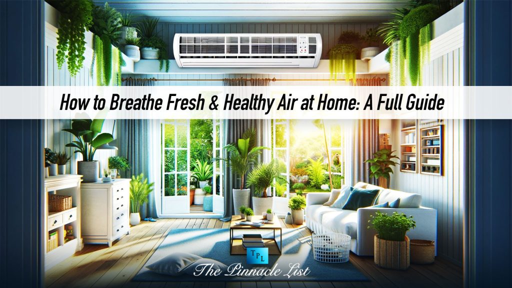 How to Breathe Fresh & Healthy Air at Home: A Full Guide – The Pinnacle ...
