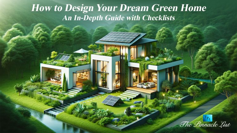 How to Design Your Dream Green Home: An In-Depth Guide with Checklists ...