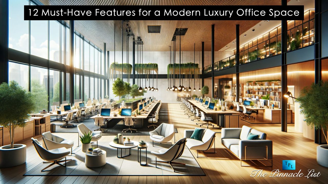 12 Must-Have Features for a Modern Luxury Office Space – The Pinnacle List