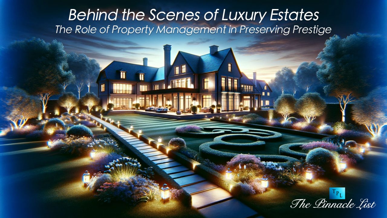 Behind the Scenes of Luxury Estates: The Role of Property Management in ...