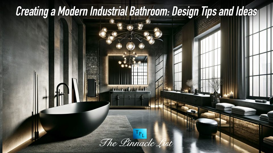 Creating a Modern Industrial Bathroom: Design Tips and Ideas – The ...